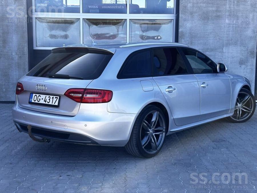 Grey Audi A4 2008 in Tukums, with an engine capacity of 2.00 L and mileage of 285 thousand km for 7290 €, photo 5 on AUTOMOTO.COM.LV