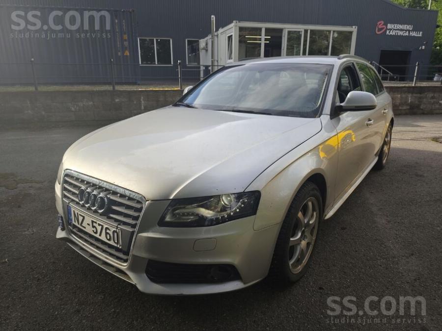 Grey Audi A4 2008 in Riga, with an engine capacity of 1.80 L and mileage of 0 thousand km for 1850 €, photo 1 on AUTOMOTO.COM.LV