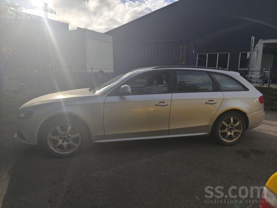 Grey Audi A4 2008 in Riga, with an engine capacity of 1.80 L and mileage of 0 thousand km for 1850 €, photo 3 on AUTOMOTO.COM.LV