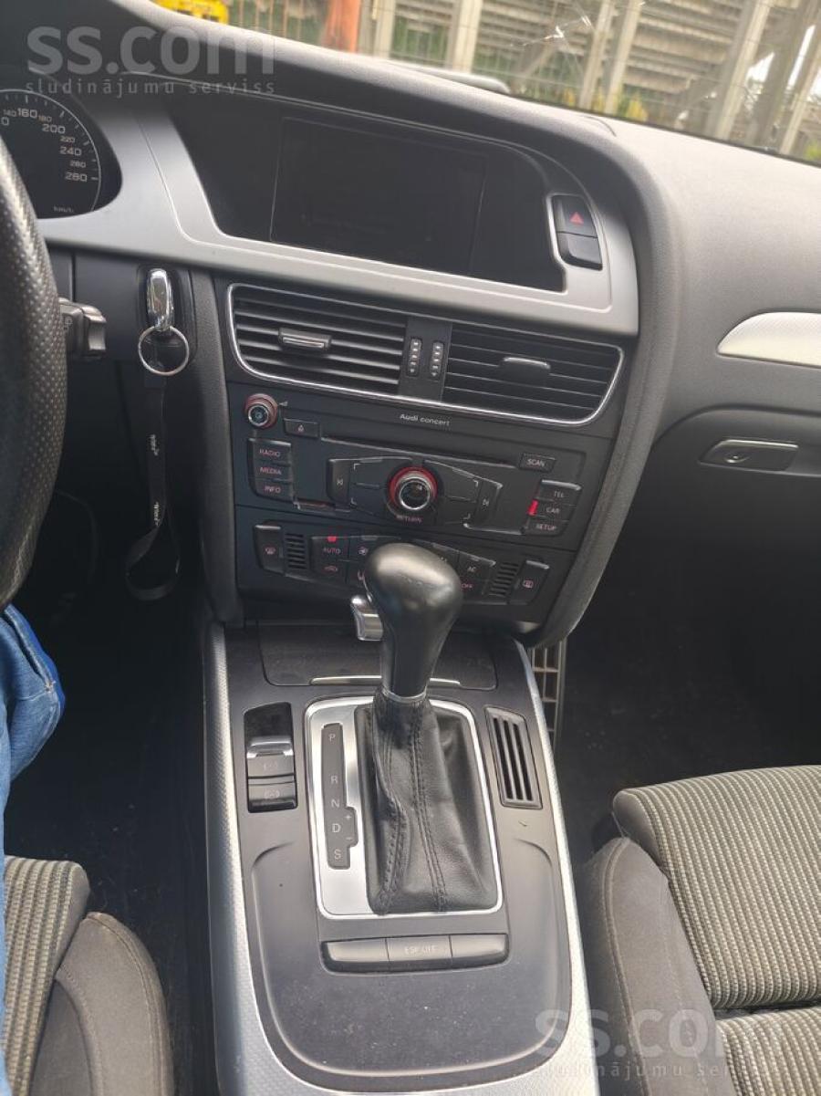 Grey Audi A4 2008 in Riga, with an engine capacity of 1.80 L and mileage of 0 thousand km for 1850 €, photo 7 on AUTOMOTO.COM.LV