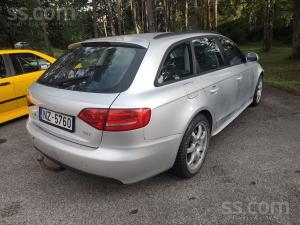 Grey Audi A4 2008 in Riga, with an engine capacity of 1.80 L and mileage of 0 thousand km for 1850 €, photo 9 on AUTOMOTO.COM.LV