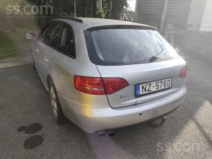 Grey Audi A4 2008 in Riga, with an engine capacity of 1.80 L and mileage of 460 thousand km for 1850 €, photo 4 on AUTOMOTO.COM.LV