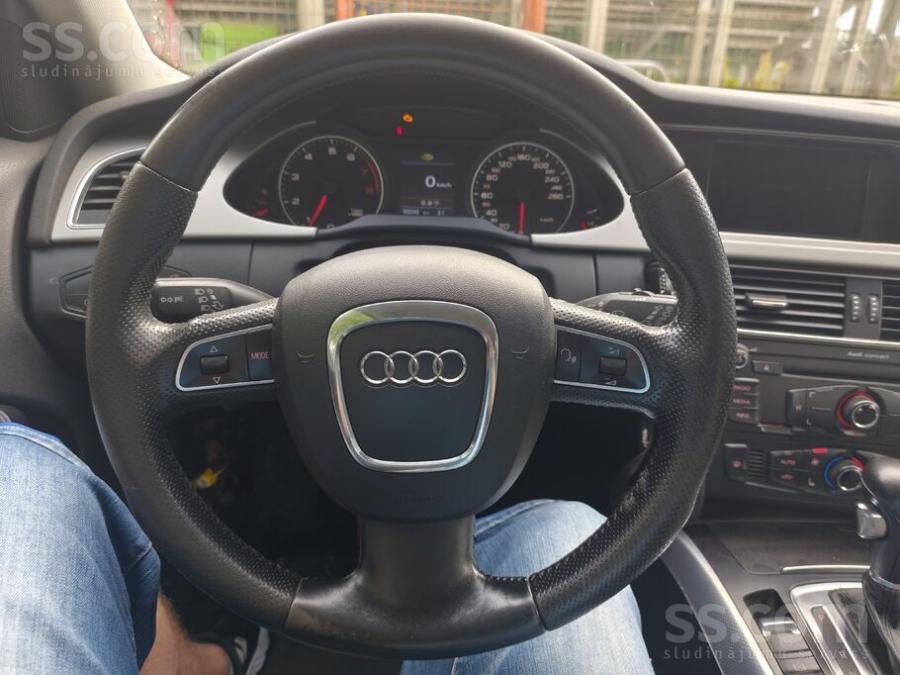 Grey Audi A4 2008 in Riga, with an engine capacity of 1.80 L and mileage of 460 thousand km for 1850 €, photo 10 on AUTOMOTO.COM.LV