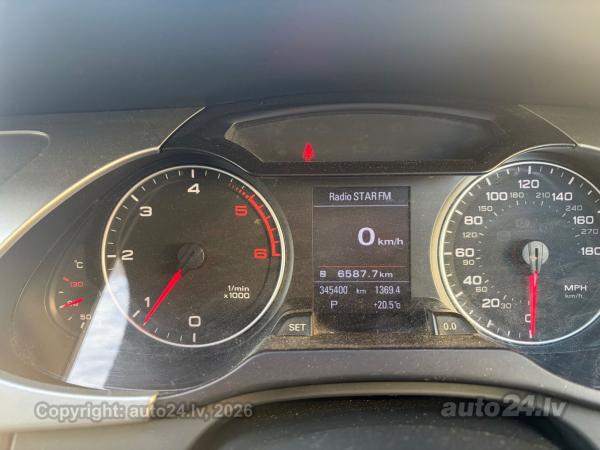 Pelēks Audi A4 2008 Tallina, ar dzinēja tilpumu 2.00 L un nobraukumu 345 tūkst. km par 2700 €, foto 7 vietnē AUTOMOTO.COM.LV