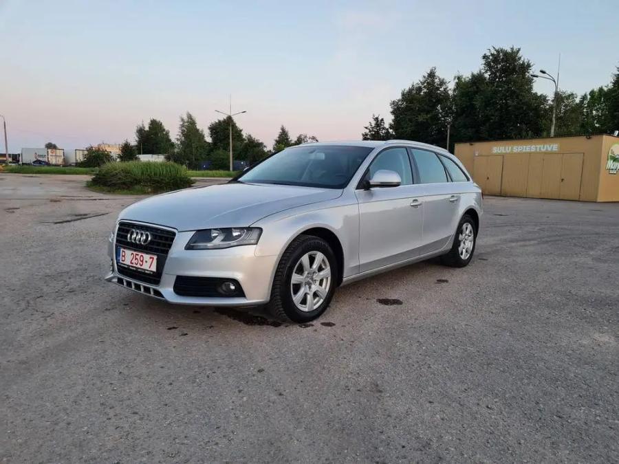 Pelēks Audi A4 2008 Ogre, ar dzinēja tilpumu 2.00 L un nobraukumu 281 tūkst. km par 6550 €, foto 1 vietnē AUTOMOTO.COM.LV