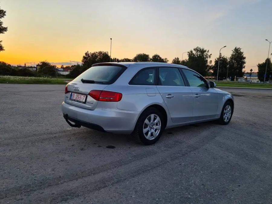 Pelēks Audi A4 2008 Ogre, ar dzinēja tilpumu 2.00 L un nobraukumu 281 tūkst. km par 6550 €, foto 6 vietnē AUTOMOTO.COM.LV