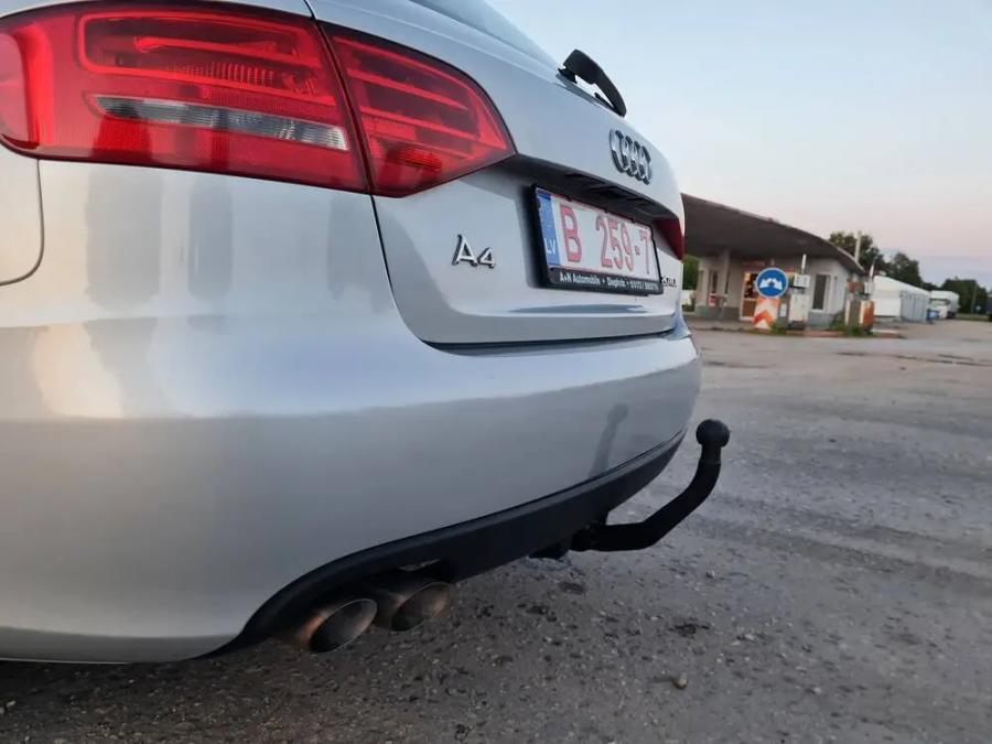 Pelēks Audi A4 2008 Ogre, ar dzinēja tilpumu 2.00 L un nobraukumu 281 tūkst. km par 6550 €, foto 12 vietnē AUTOMOTO.COM.LV