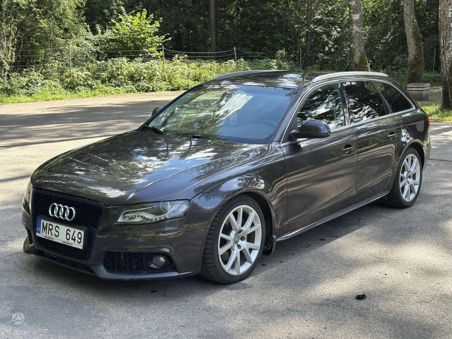 Pelēks Audi A4 2008 Tauragė, ar dzinēja tilpumu 2.97 L un nobraukumu 263 tūkst. km par 4500 €, foto 4 vietnē AUTOMOTO.COM.LV