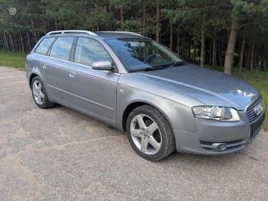 Pelēks Audi A4 2008 Rokiškis, ar dzinēja tilpumu 1.90 L un nobraukumu 330 tūkst. km par 3300 €, foto  vietnē AUTOMOTO.COM.LV