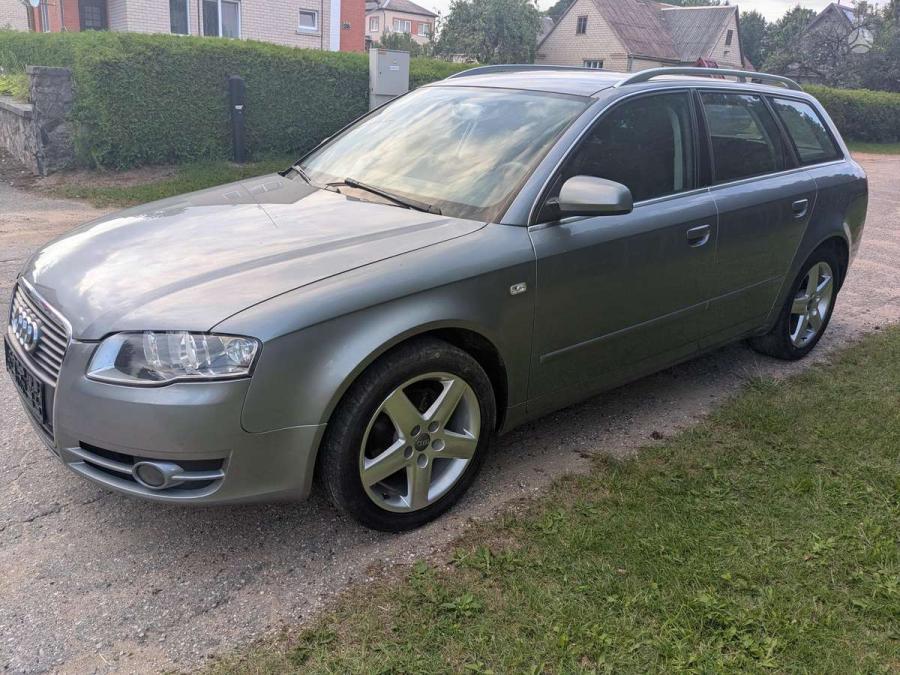Pelēks Audi A4 2008 Rokiškis, ar dzinēja tilpumu 1.90 L un nobraukumu 330 tūkst. km par 3300 €, foto 3 vietnē AUTOMOTO.COM.LV