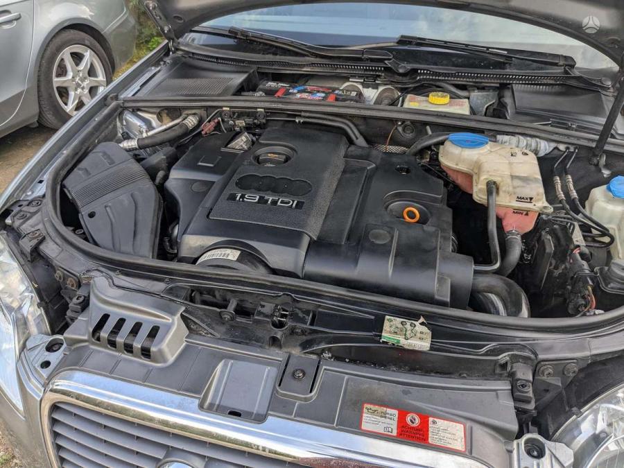 Pelēks Audi A4 2008 Rokiškis, ar dzinēja tilpumu 1.90 L un nobraukumu 330 tūkst. km par 3300 €, foto 11 vietnē AUTOMOTO.COM.LV