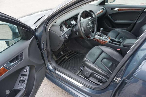 Grey Audi A4 2008 in Klaipeda, with an engine capacity of 1.80 L and mileage of 224 thousand km for 2200 €, photo 5 on AUTOMOTO.COM.LV
