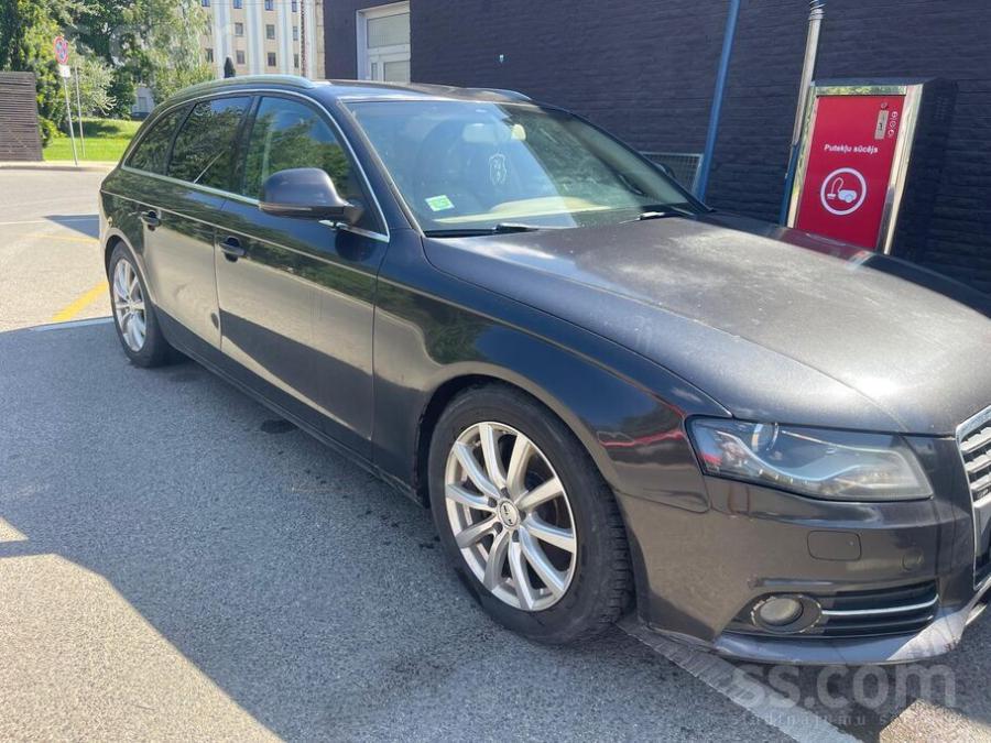 Grey Audi A4 2008 in Riga, with an engine capacity of 2.70 L and mileage of 0 thousand km for 2783 €, photo 5 on AUTOMOTO.COM.LV