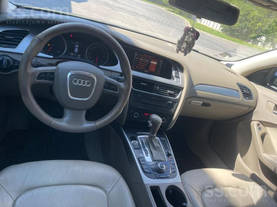 Grey Audi A4 2008 in Riga, with an engine capacity of 2.70 L and mileage of 0 thousand km for 2783 €, photo 7 on AUTOMOTO.COM.LV