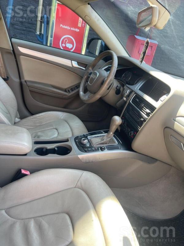 Grey Audi A4 2008 in Riga, with an engine capacity of 2.70 L and mileage of 0 thousand km for 2783 €, photo 5 on AUTOMOTO.COM.LV