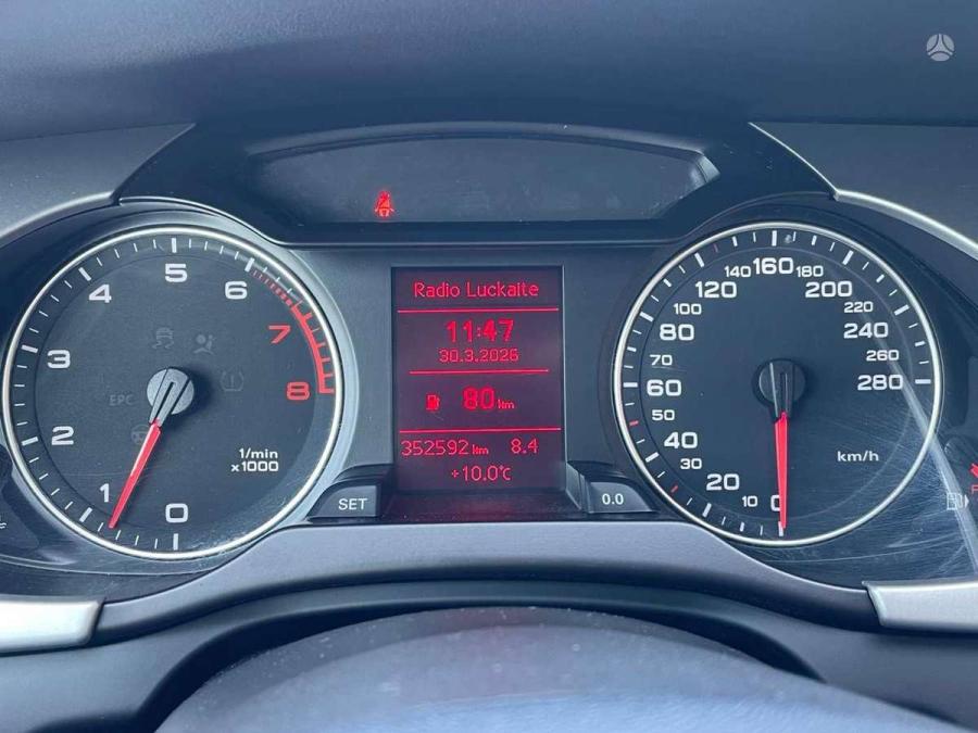 Серый Ауди А4 2008 в Укмерге, объемом двигателя 1.80 л и пробегом 353 тыс. км за 2300 €, фото 19 на AUTOMOTO.COM.LV