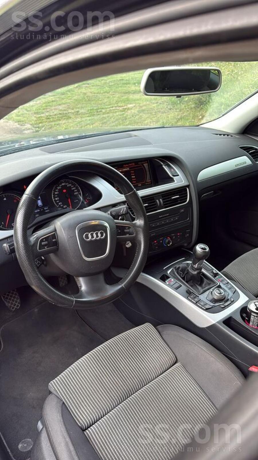 Grey Audi A4 2008 in Riga, with an engine capacity of 3.00 L and mileage of 290 thousand km for 4500 €, photo 8 on AUTOMOTO.COM.LV