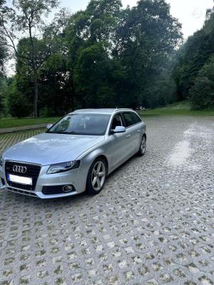 Grey Audi A4 2008 in Vilnius, with an engine capacity of 2.97 L and mileage of 326 thousand km for 4000 €, photo 4 on AUTOMOTO.COM.LV