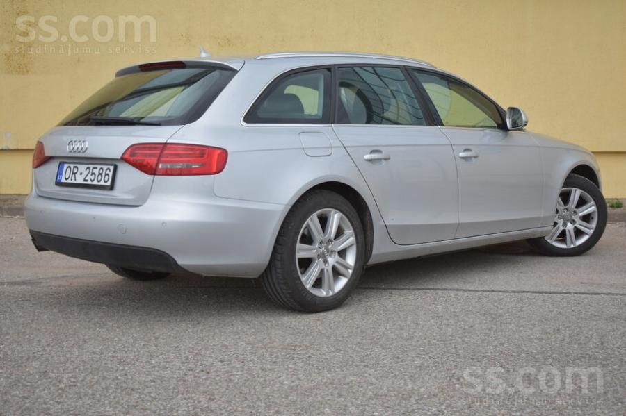 Grey Audi A4 2008 in Talsi, with an engine capacity of 1.80 L and mileage of 200 thousand km for 5200 €, photo 6 on AUTOMOTO.COM.LV