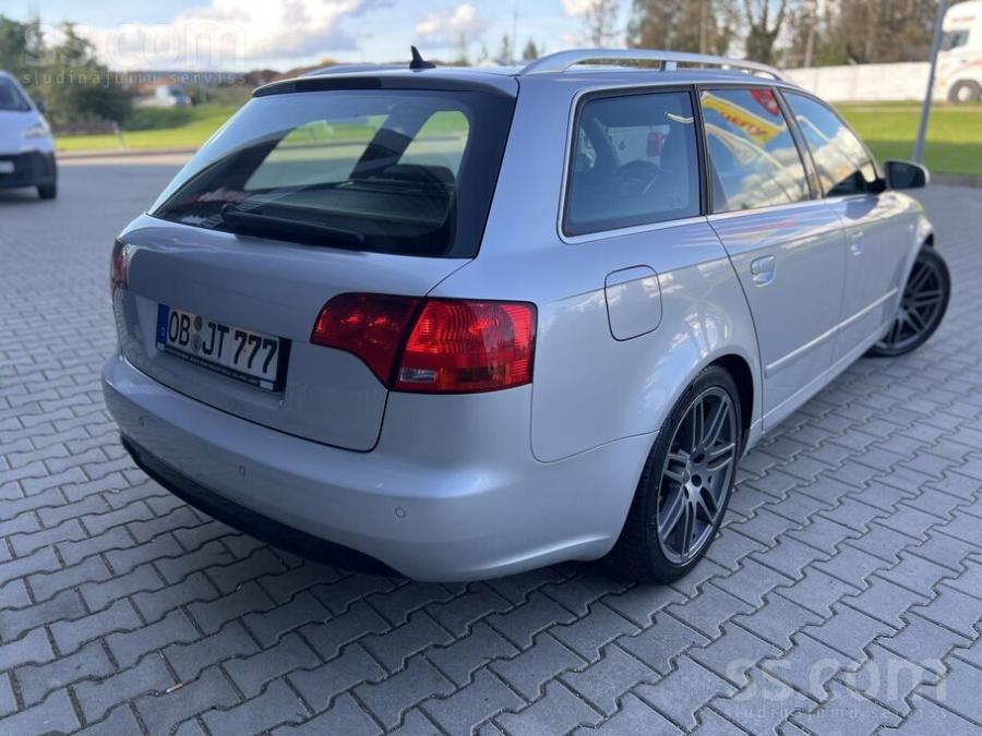 Grey Audi A4 2008 in Jekabpils, with an engine capacity of 2.00 L and mileage of 266 thousand km for 4800 €, photo 3 on AUTOMOTO.COM.LV