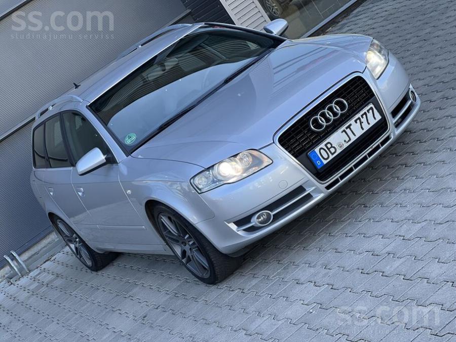 Grey Audi A4 2008 in Jekabpils, with an engine capacity of 2.00 L and mileage of 266 thousand km for 4800 €, photo 6 on AUTOMOTO.COM.LV