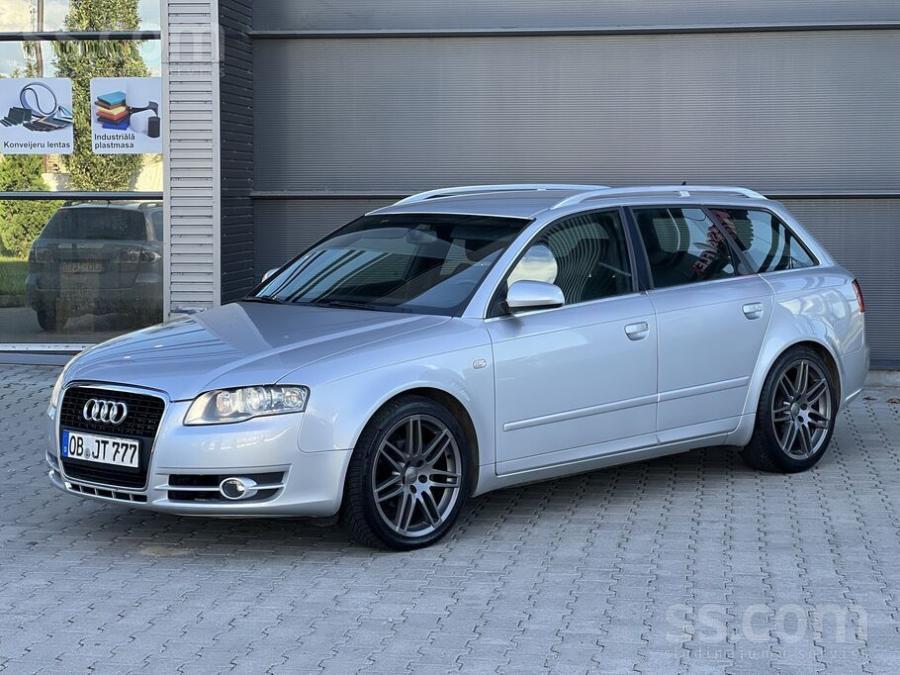 Grey Audi A4 2008 in Jekabpils, with an engine capacity of 2.00 L and mileage of 266 thousand km for 4800 €, photo 8 on AUTOMOTO.COM.LV