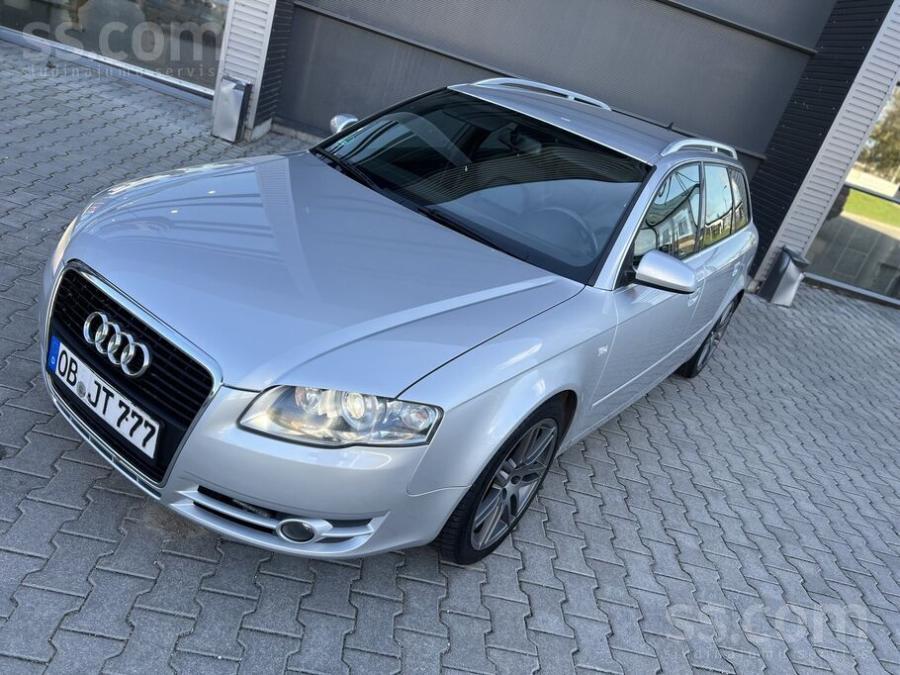 Grey Audi A4 2008 in Jekabpils, with an engine capacity of 2.00 L and mileage of 266 thousand km for 4800 €, photo 9 on AUTOMOTO.COM.LV