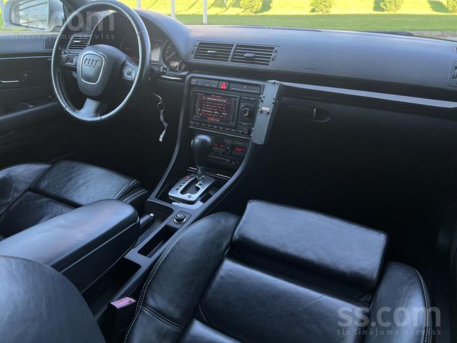Grey Audi A4 2008 in Jekabpils, with an engine capacity of 2.00 L and mileage of 266 thousand km for 4800 €, photo 15 on AUTOMOTO.COM.LV