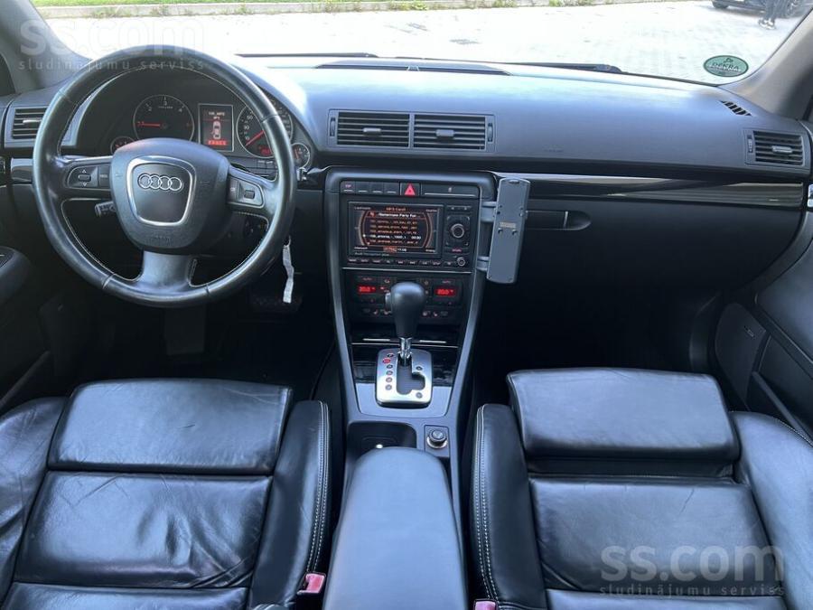 Grey Audi A4 2008 in Jekabpils, with an engine capacity of 2.00 L and mileage of 266 thousand km for 4800 €, photo 18 on AUTOMOTO.COM.LV