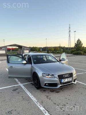 Pelēks Audi A4 2008 Rīga, ar dzinēja tilpumu 2.00 L un nobraukumu 250 tūkst. km par 5900 €, foto  vietnē AUTOMOTO.COM.LV
