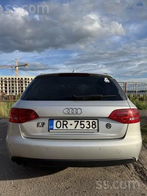 Pelēks Audi A4 2008 Rīga, ar dzinēja tilpumu 2.00 L un nobraukumu 344 tūkst. km par 3500 €, foto 10 vietnē AUTOMOTO.COM.LV
