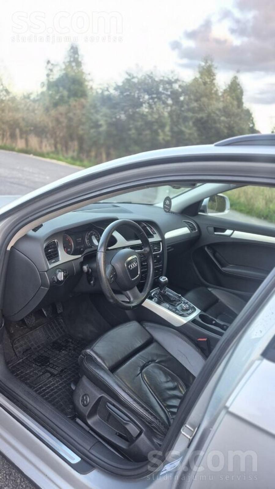 Pelēks Audi A4 2008 Rēzekne, ar dzinēja tilpumu 2.00 L un nobraukumu 415 tūkst. km par 3600 €, foto 8 vietnē AUTOMOTO.COM.LV