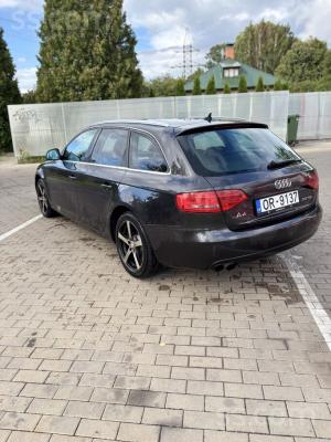 Grey Audi A4 2008 in Riga, with an engine capacity of 2.00 L and mileage of 294 thousand km for 4450 €, photo 4 on AUTOMOTO.COM.LV