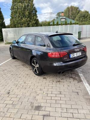 Pelēks Audi A4 2008 Rīga, ar dzinēja tilpumu 2.00 L un nobraukumu 294 tūkst. km par 4450 €, foto 4 vietnē AUTOMOTO.COM.LV