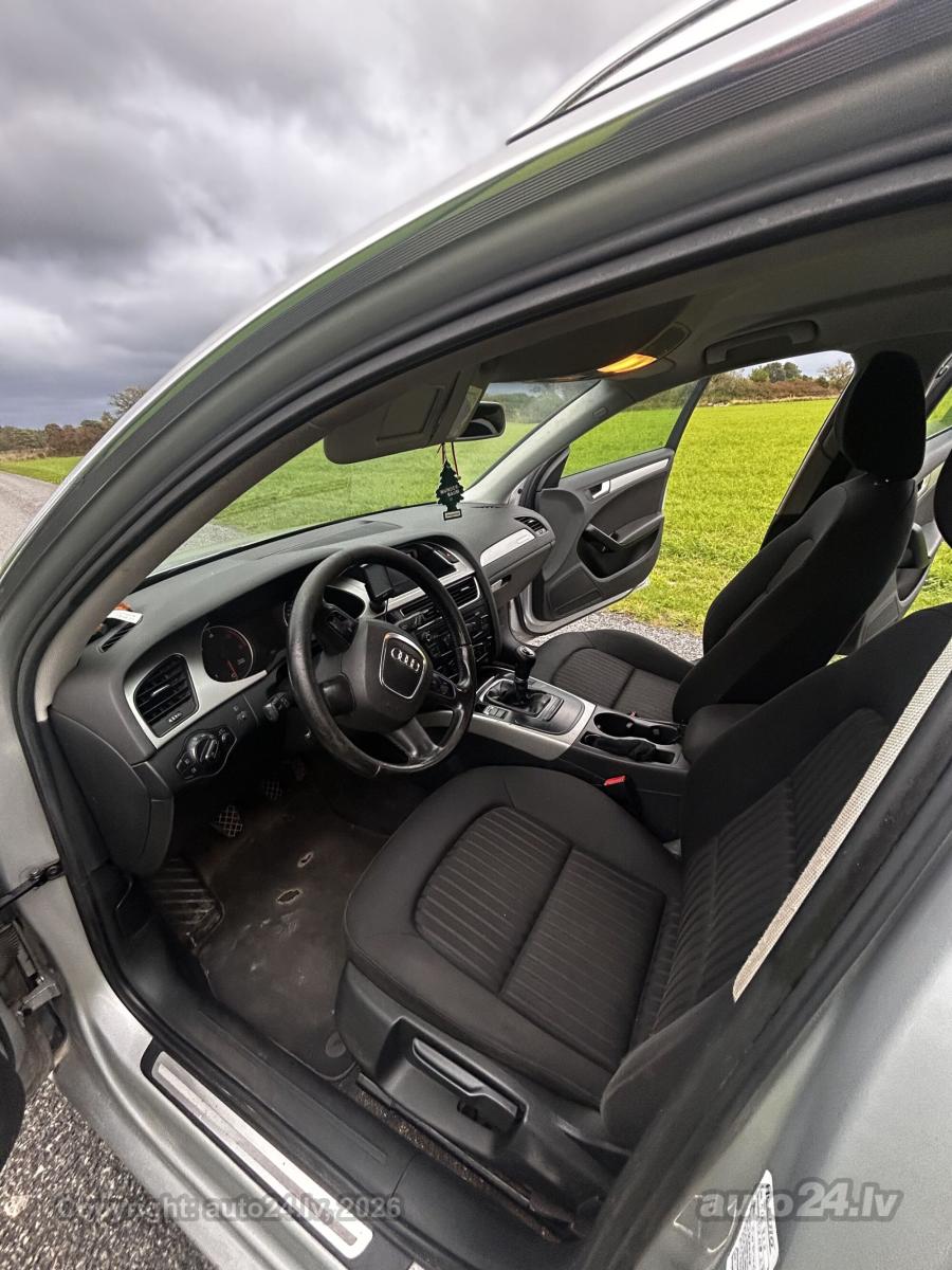 Grey Audi A4 2008 in Tallinn, with an engine capacity of 3.00 L and mileage of 470 thousand km for 5199 €, photo 8 on AUTOMOTO.COM.LV