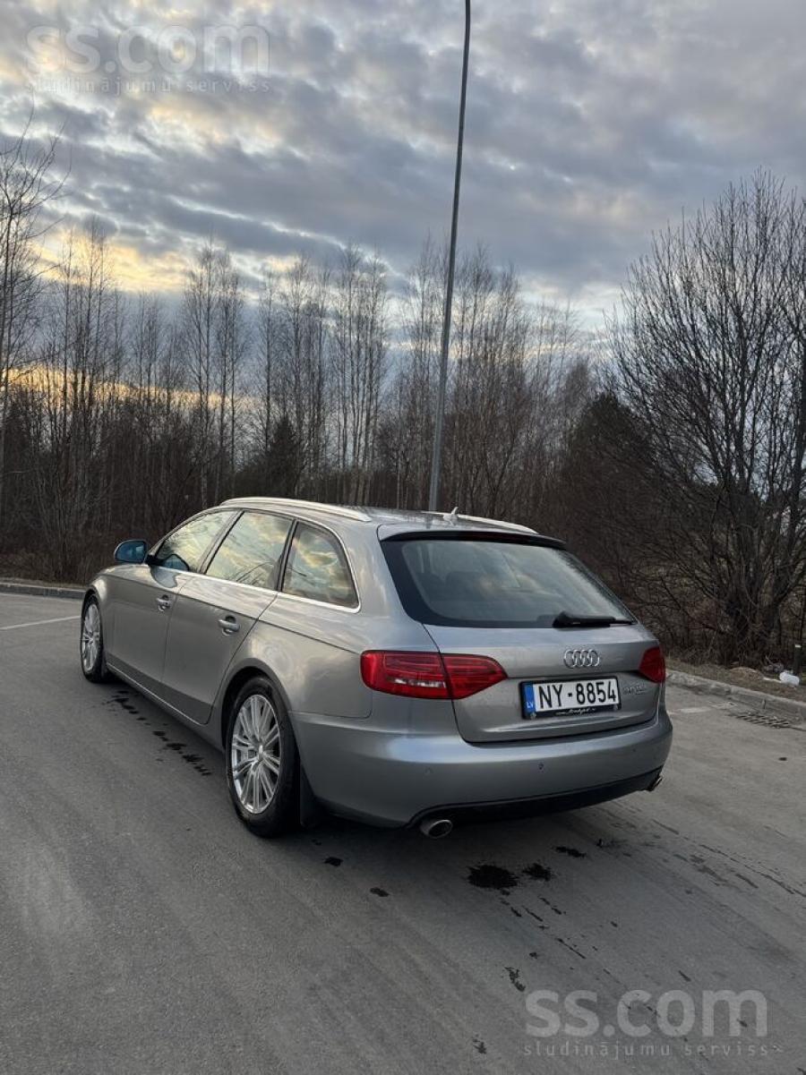 Grey Audi A4 2008 in Riga, with an engine capacity of 3.00 L and mileage of 339 thousand km for 5500 €, photo 4 on AUTOMOTO.COM.LV