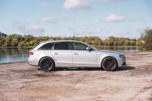 Grey Audi A4 2008 in Kaunas, with an engine capacity of 2.00 L and mileage of 245 thousand km for 4800 €, photo 8 on AUTOMOTO.COM.LV