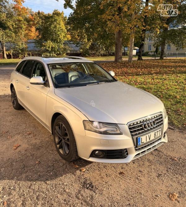 Grey Audi A4 2008 in Vilnius, with an engine capacity of 2.00 L and mileage of 250 thousand km for 5799 €, photo 1 on AUTOMOTO.COM.LV