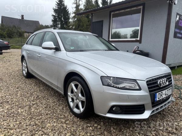 Grey Audi A4 2008 in Rezekne, with an engine capacity of 2.00 L and mileage of 188 thousand km for 5850 €, photo 1 on AUTOMOTO.COM.LV