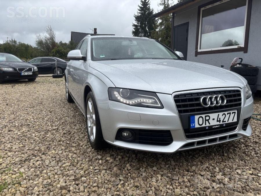 Grey Audi A4 2008 in Rezekne, with an engine capacity of 2.00 L and mileage of 188 thousand km for 5850 €, photo 4 on AUTOMOTO.COM.LV