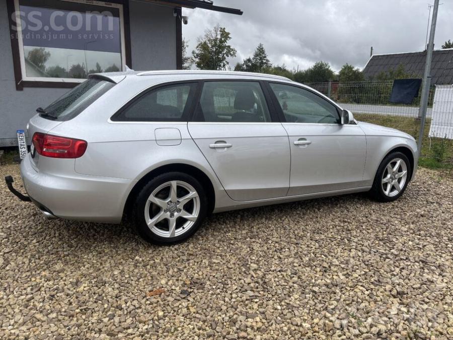 Grey Audi A4 2008 in Rezekne, with an engine capacity of 2.00 L and mileage of 188 thousand km for 5850 €, photo 7 on AUTOMOTO.COM.LV