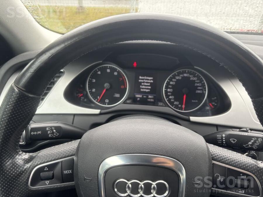 Grey Audi A4 2008 in Rezekne, with an engine capacity of 2.00 L and mileage of 188 thousand km for 5850 €, photo 20 on AUTOMOTO.COM.LV