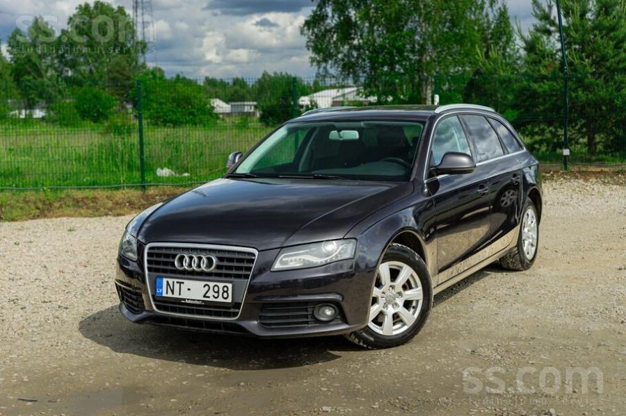 Pelēks Audi A4 2009 Rīga, ar dzinēja tilpumu 2.00 L un nobraukumu 0 tūkst. km par 4200 €, foto 1 vietnē AUTOMOTO.COM.LV