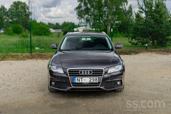 Grey Audi A4 2009 in Riga, with an engine capacity of 2.00 L and mileage of 0 thousand km for 4200 €, photo 2 on AUTOMOTO.COM.LV