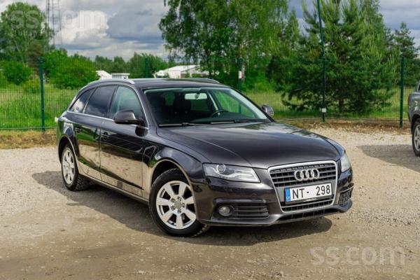 Grey Audi A4 2009 in Riga, with an engine capacity of 2.00 L and mileage of 0 thousand km for 4200 €, photo 3 on AUTOMOTO.COM.LV