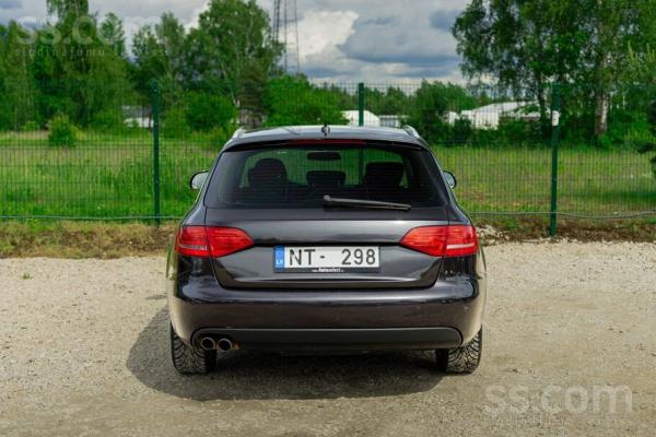 Grey Audi A4 2009 in Riga, with an engine capacity of 2.00 L and mileage of 0 thousand km for 4200 €, photo 5 on AUTOMOTO.COM.LV
