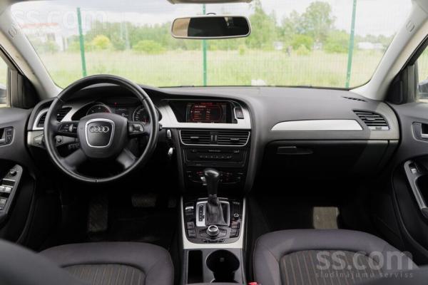 Grey Audi A4 2009 in Riga, with an engine capacity of 2.00 L and mileage of 0 thousand km for 4200 €, photo 10 on AUTOMOTO.COM.LV