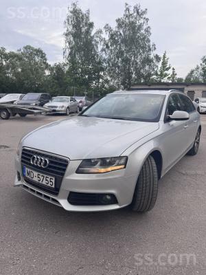 Grey Audi A4 2009 in Riga, with an engine capacity of 2.00 L and mileage of 278 thousand km for 1350 €, photo 1 on AUTOMOTO.COM.LV