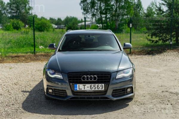 Grey Audi A4 2009 in Riga, with an engine capacity of 3.00 L and mileage of 0 thousand km for 6190 €, photo 2 on AUTOMOTO.COM.LV