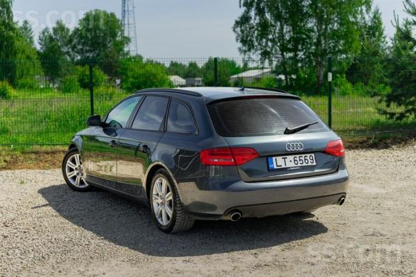 Grey Audi A4 2009 in Riga, with an engine capacity of 3.00 L and mileage of 0 thousand km for 6190 €, photo 6 on AUTOMOTO.COM.LV